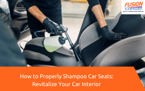 How to Properly Shampoo Car Seats: Revitalize Your Car Interior With ...